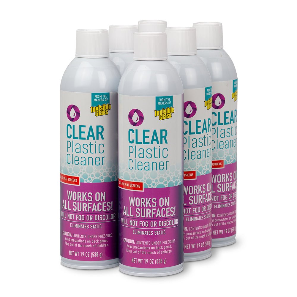 Clear Plastic Cleaner for Home Surfaces | Invisible Glass